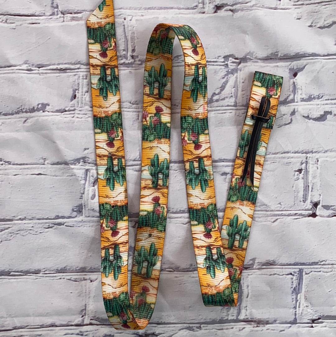 Latigo & Off Billet | Desert Cactus – A&F Boutique Équestre